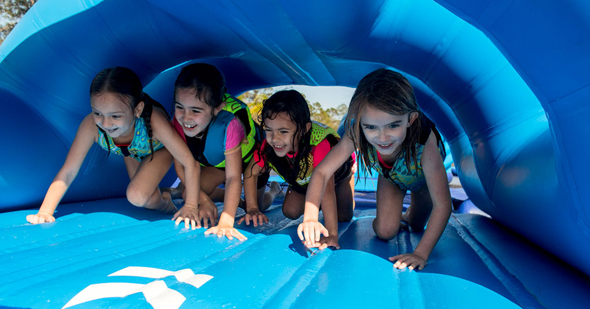 Inflatables: the most fun play elements for use on water - Watergames ...